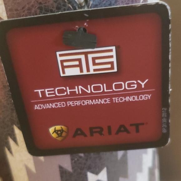 Ariat | Shoes | Amberpurple Aztec Western Boot | Poshmark